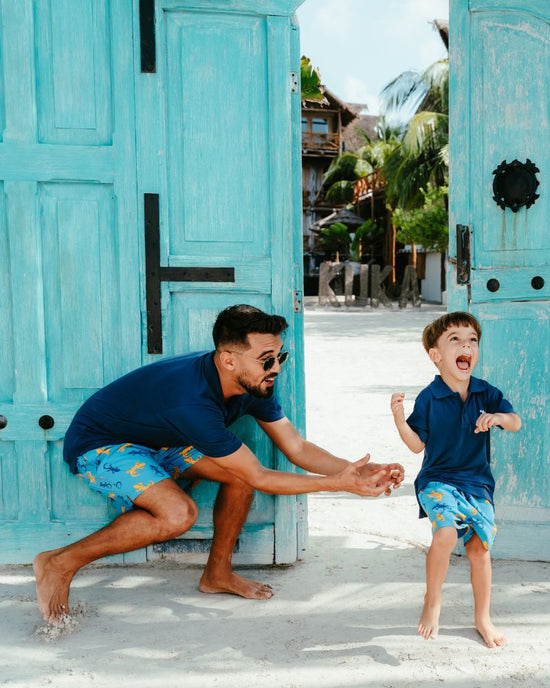 Australian Beachwear for Father & Son